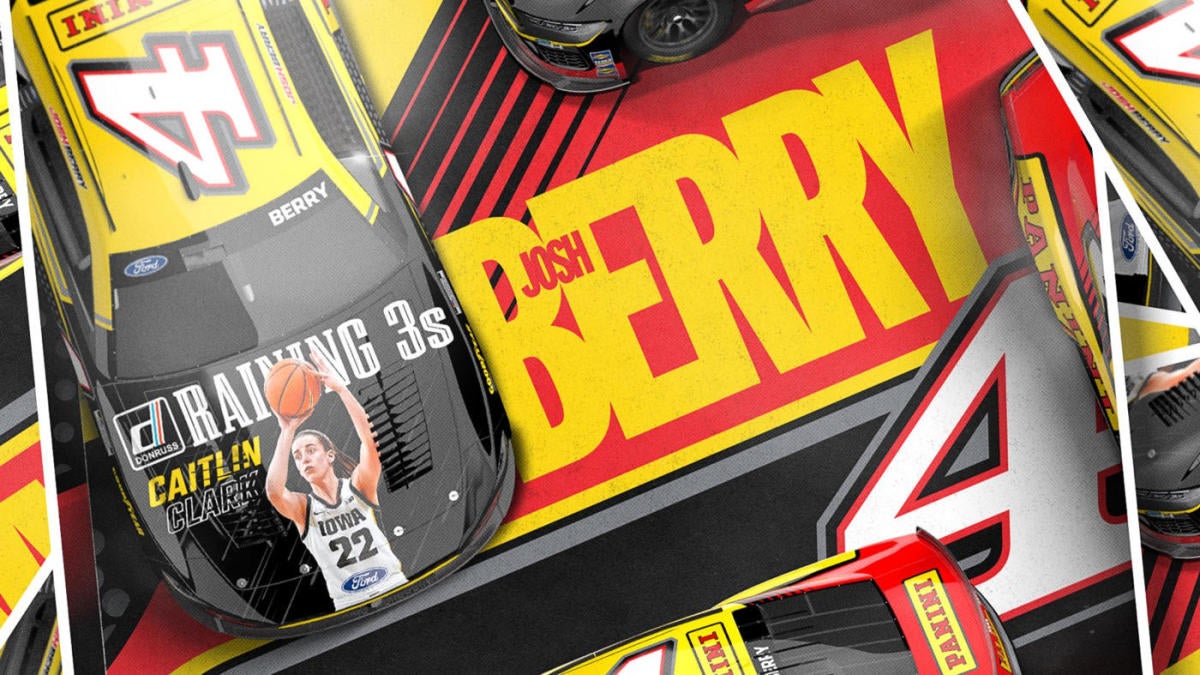 2024 Brickyard 400: Fever's Caitlin Clark to be featured on Josh Berry ...