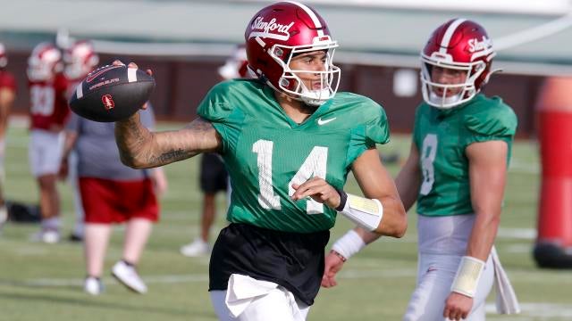 Stanford 2024 Spring Football video footage