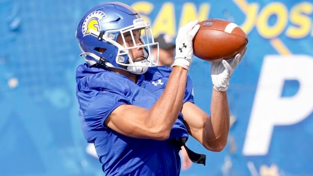 San Jose State 2024 Spring Football video footage