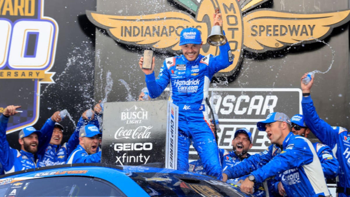2024 NASCAR Brickyard 400 results: Kyle Larson gets controversial win ...