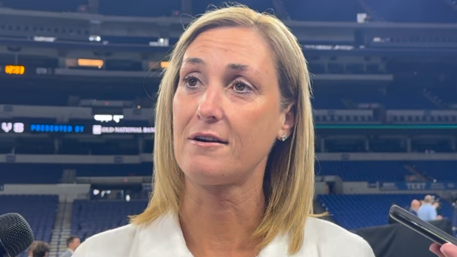 Big Ten Media Days: Iowa AD Beth Goetz