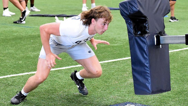 Penn State TE Commit Matt Henderson Focuses On Blocking At Camp