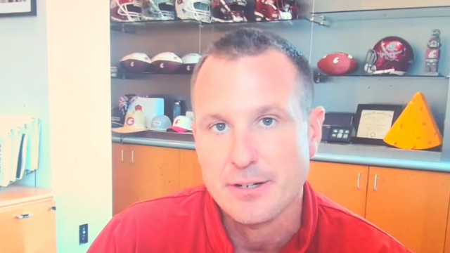 1 minute with Jake Dickert on impending QB battle