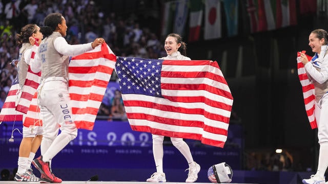 Olympic Update: U.S. Women's Fencing Wins First Ever Gold Medal In Team ...
