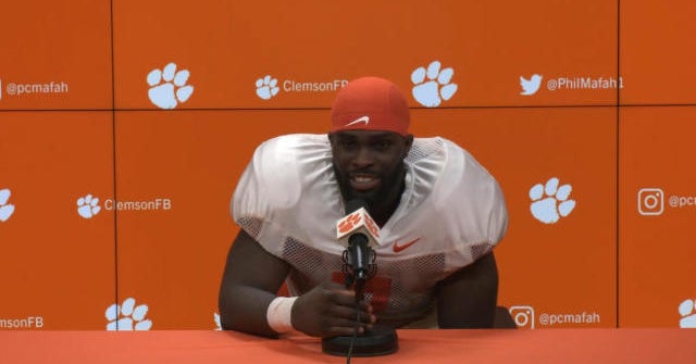 Clemson RB Phil Mafah is finding his own voice in a leadership role ...