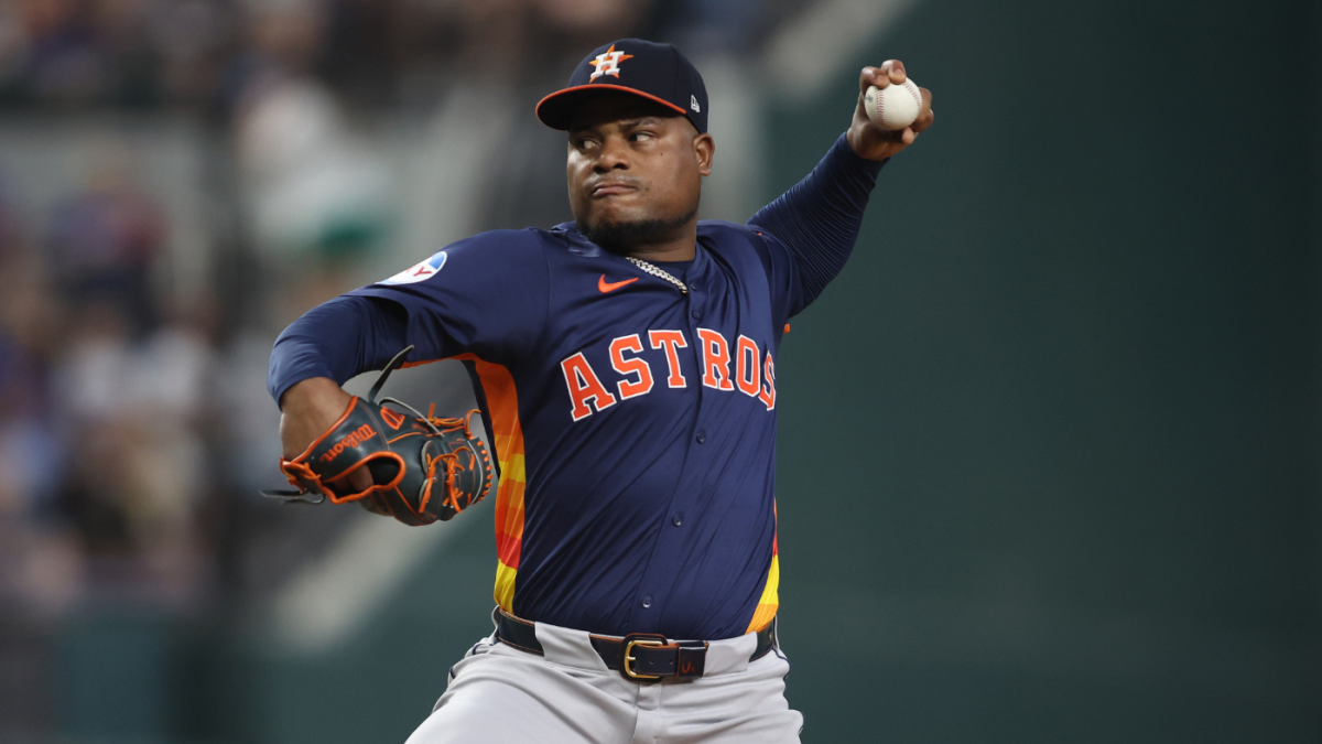 Astros' Framber Valdez loses no-hitter with two outs in ninth: Rangers ...