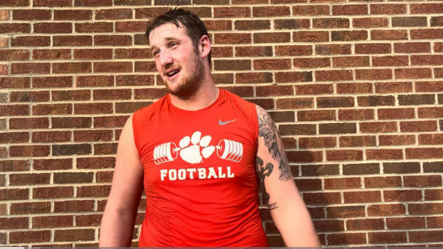 Clemson OL Colin Sadler says the team isn't satisfied with what we've ...