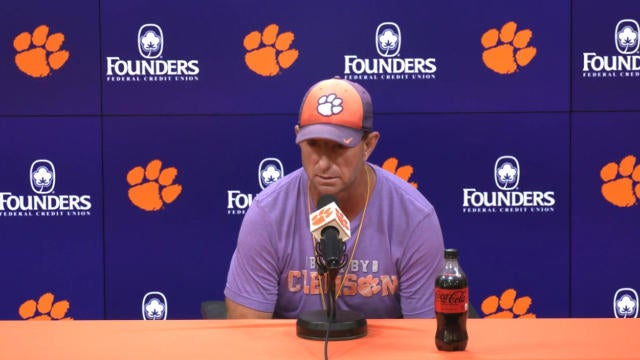Dabo Swinney says former 5-star WR TJ Moore "He's a natural like I ...