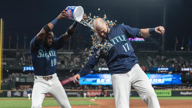 MUST SEE: Mitch Hanniger Sets Mariners Record With 8th Walk-Off Hit