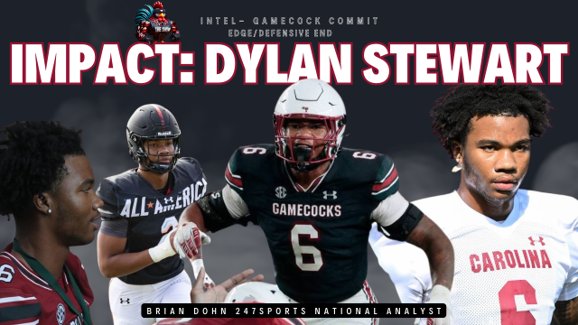 The sky is the limit for South Carolina EDGE Dylan Stewart