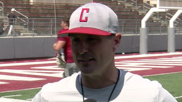 2 minutes with Jake Dickert on thoughts from first scrimmage