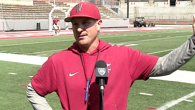 1 minute with Jake Dickert on QBs and Cougar D