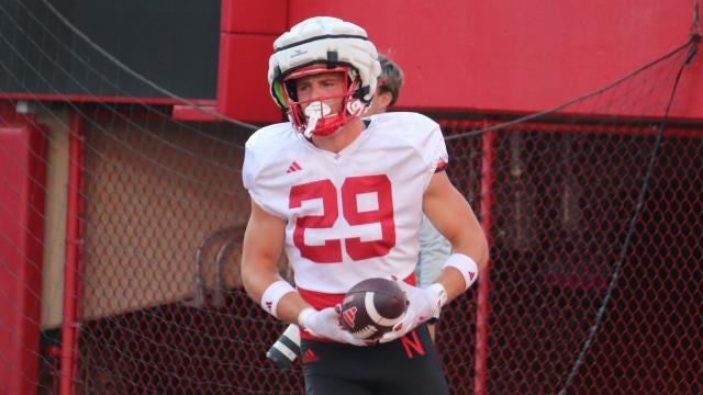 Nebraska integrates talented freshman Carter Nelson in wide receiver group
