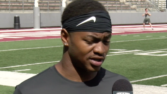 1 minute with Tyson Durant on getting comfortable in defensive backfield