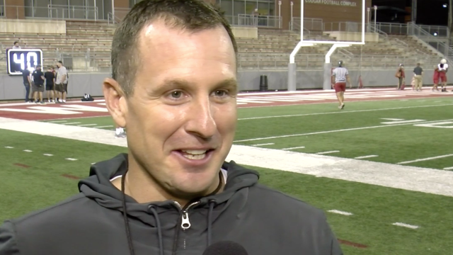 2 minutes with Jake Dickert on smothering evening from defense