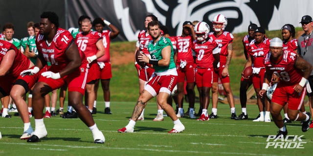 Grayson McCall on NC State's playmakers: 'It makes my life a lot easier'