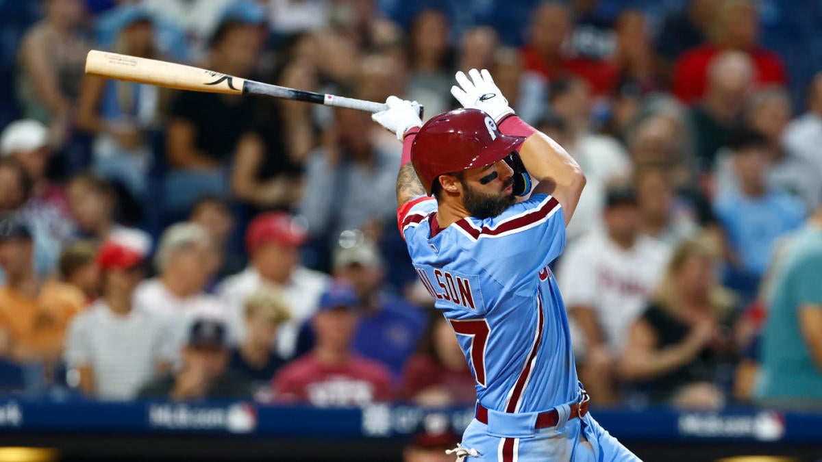 Rookie Weston Wilson hits for 10th cycle in Phillies' history vs ...
