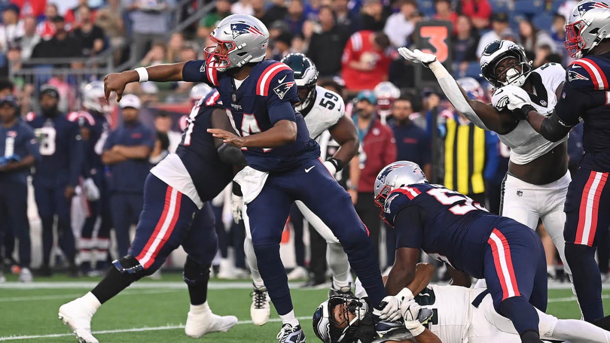 Jerod Mayo admits 'dramatic drop-off' with offensive line following ...