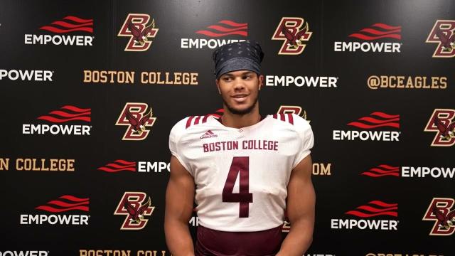 WR Reed Harris on adjusting to Boston College