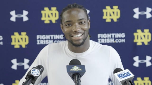 Ben Morrison on Notre Dame WRs: 'I'm Getting Their Best Shot and They ...