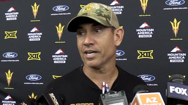 ASU OC Marcus Arroyo on recruiting Sam Leavitt