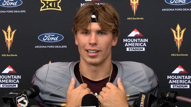 ASU quarterback Sam Leavitt on what drives him