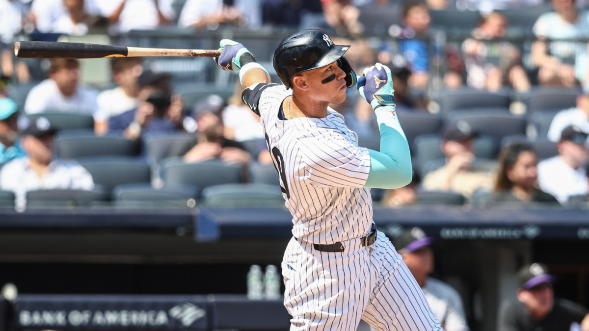 WATCH: Yankees' Aaron Judge hits 50th home run, becomes fifth player in MLB history with three ...