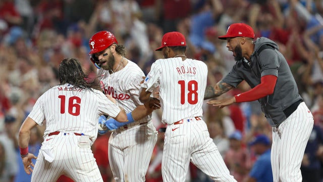 MUST SEE: Phillies' Bryce Harper Delivers First Walk-Off Hit Since 2020