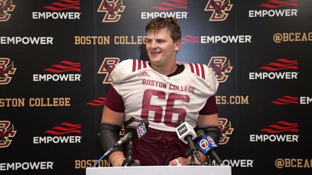 OL Drew Kendall discusses being named captain, upcoming game against FSU