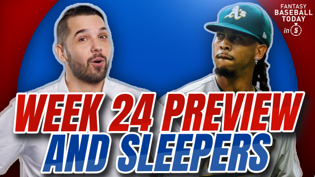 Week 24 Preview! Two-Start Pitchers & Sleeper Hitters!