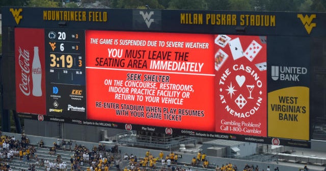 How A Past Lesson Helped Penn State In Long WVU Weather Delay - 247Sports