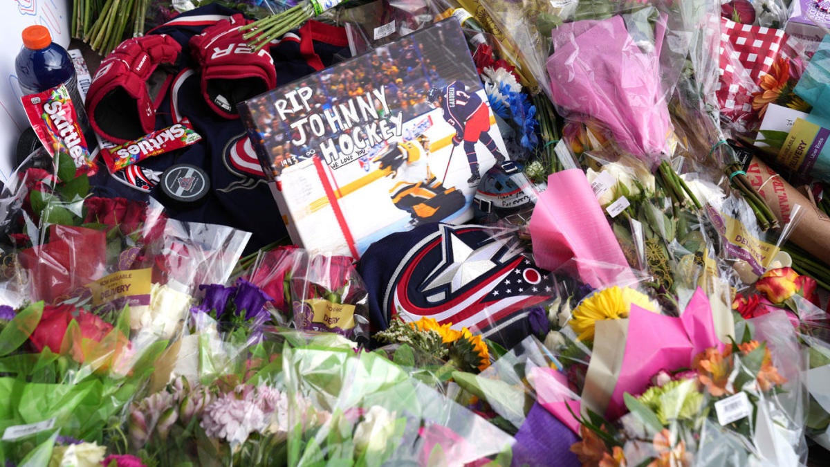 Johnny Gaudreau's widow, Meredith, posts emotional tribute to Blue ...