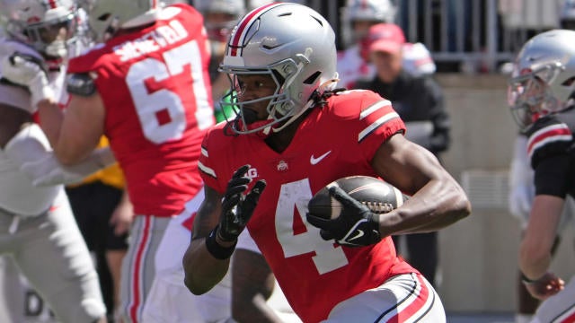 Highly touted freshman Jeremiah Smith catches first TD pass for Ohio State Highly touted freshman Jeremiah Smith catches first TD pass for Ohio State