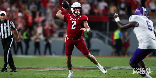 NC State QB Grayson McCall: 'There's a lot to get better from'