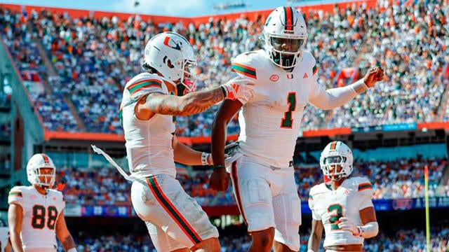 CFB Power Rankings: Miami Up To No. 12 After Dominant Week 1 Road Win