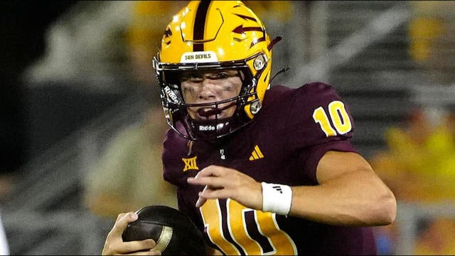 Kenny Dillingham on QB Sam Leavitt's performance in his first college start