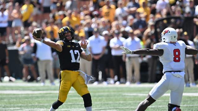 Surprising stat about Iowa QB Cade McNamara in Week 1 | Cover 3
