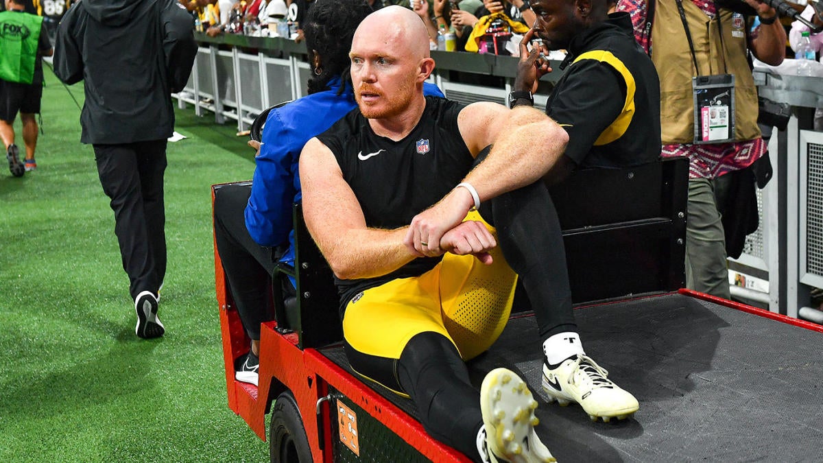Steelers punter Cameron Johnston suffers season-ending knee injury in ...