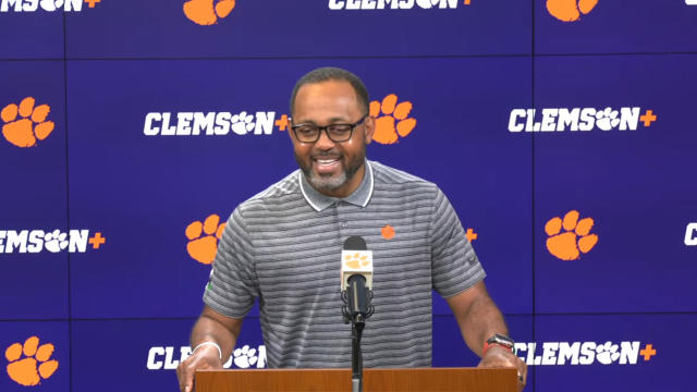 Mike Reed loves that he's been able to coach a brothers tandem at Clemson