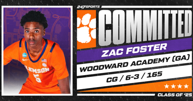 WATCH: 4-star CG Zac Foster commits to Clemson - 247Sports