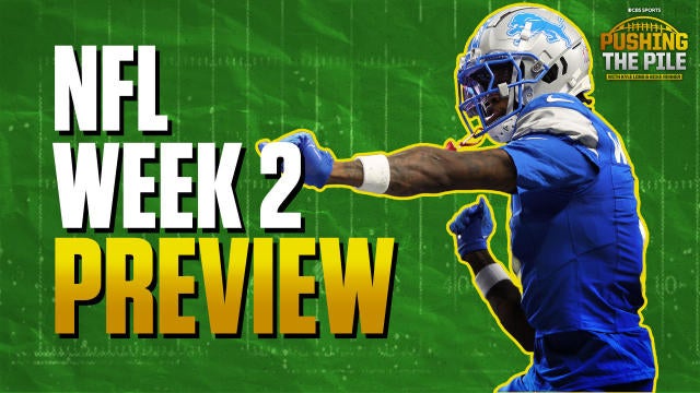 Pushing the Pile - Week 2 NFL Preview: Odds, Picks, Matchups ...