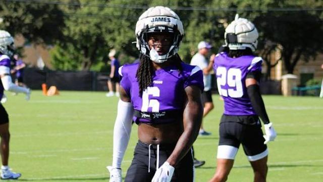 TCU DB LaMareon James discusses SMU game