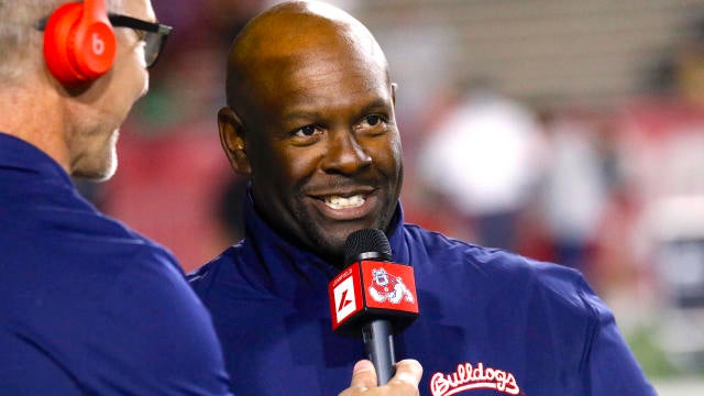 Fresno State coach Tim Skipper reacts to 38-21 win at New Mexico