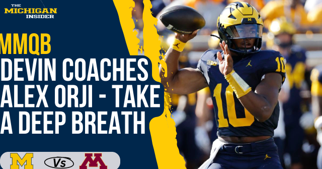 MMQB - Devin Gardner - Coaches Alex Orji - Take a Deep Breath - 247Sports