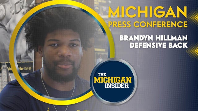 Michigan DB Brandyn Hillman Talks How the Defense is Different from ...