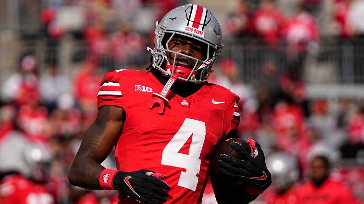 WATCH: Ohio State star WR Jeremiah Smith ties Cris Carter for most TD ...