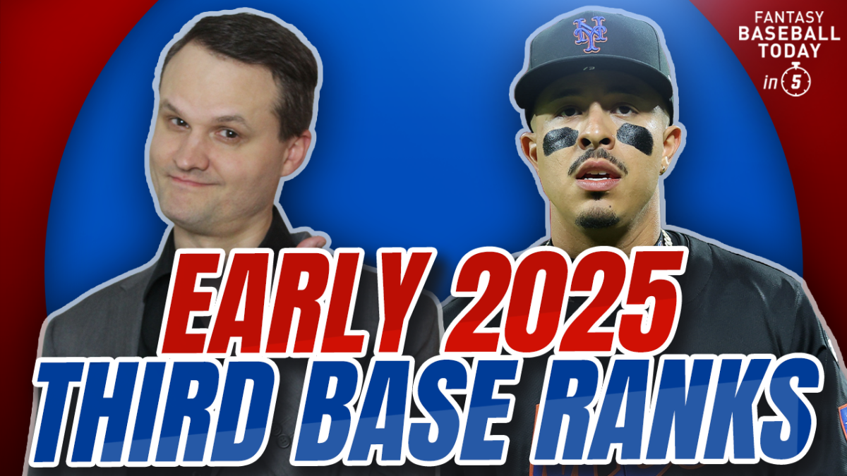 Early 2025 Third Base Rankings! Junior Caminero or Mark Vientos? - CBS ...