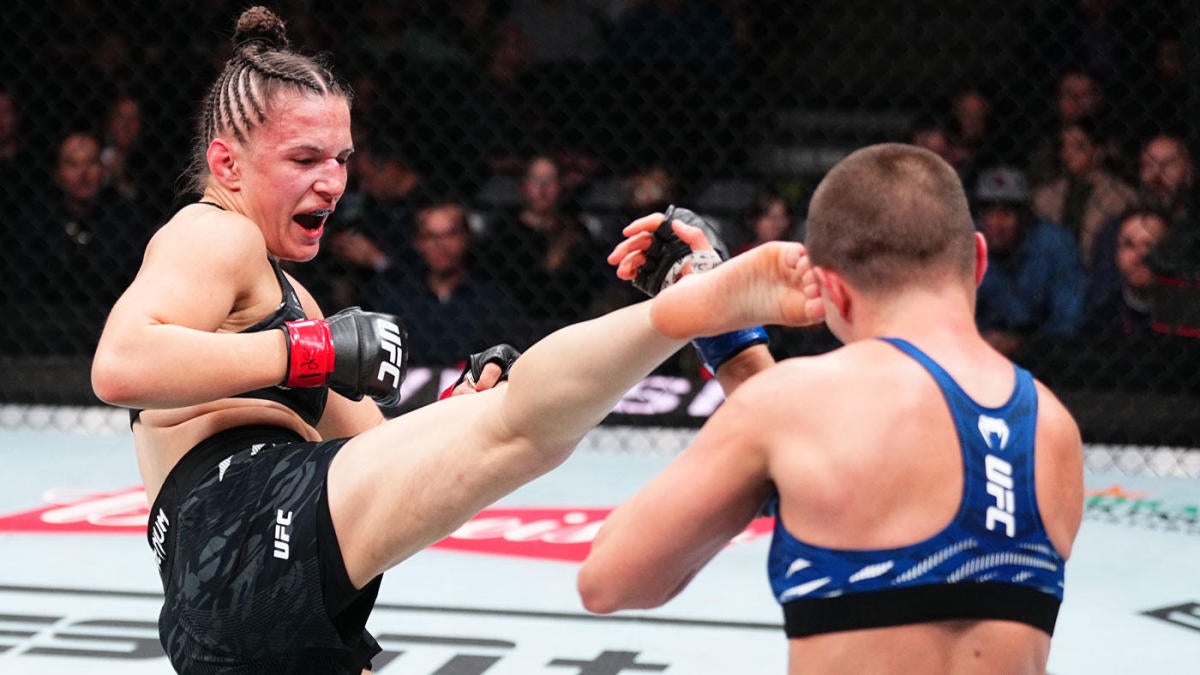 UFC Fight Night results, highlights: Erin Blanchfield overcomes slow ...