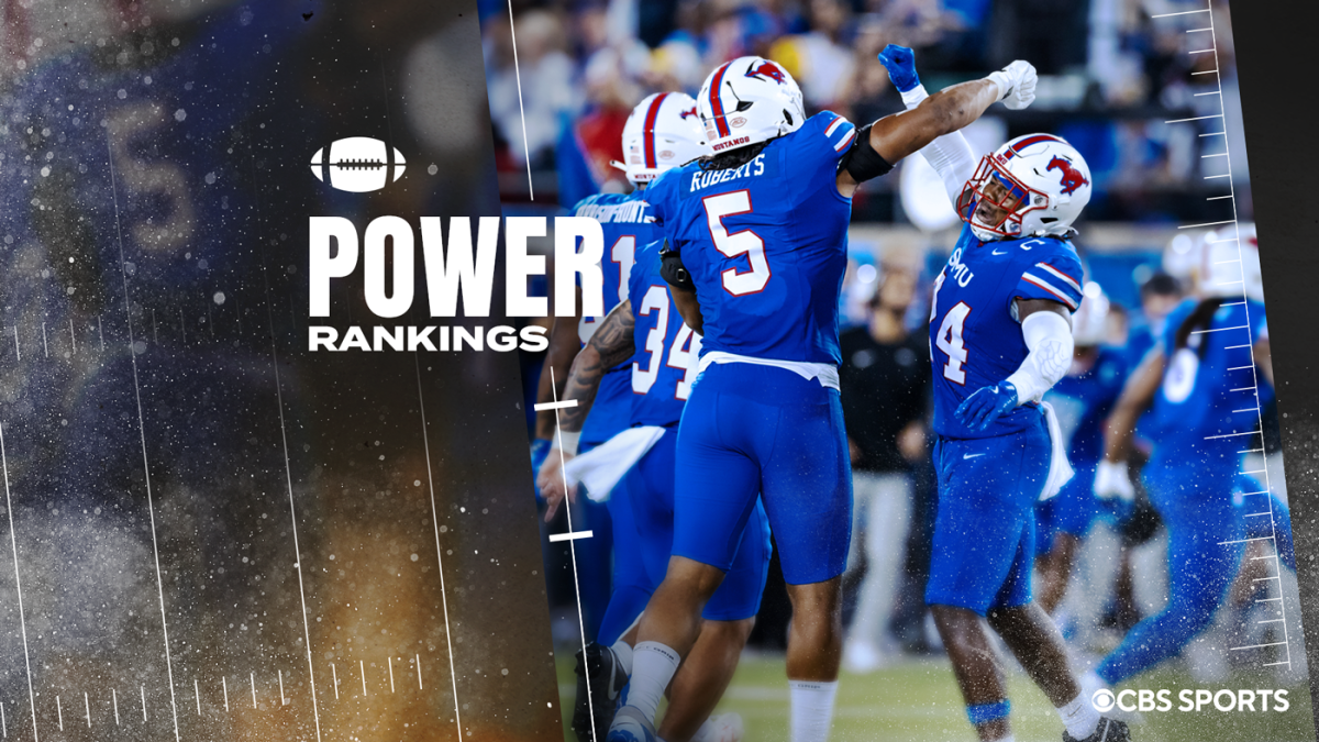 College Football Power Rankings: SMU makes big leap amid massive ...