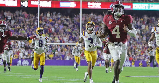 Highlights: Jalen Milroe Running Rampant In Death Valley - 247Sports
